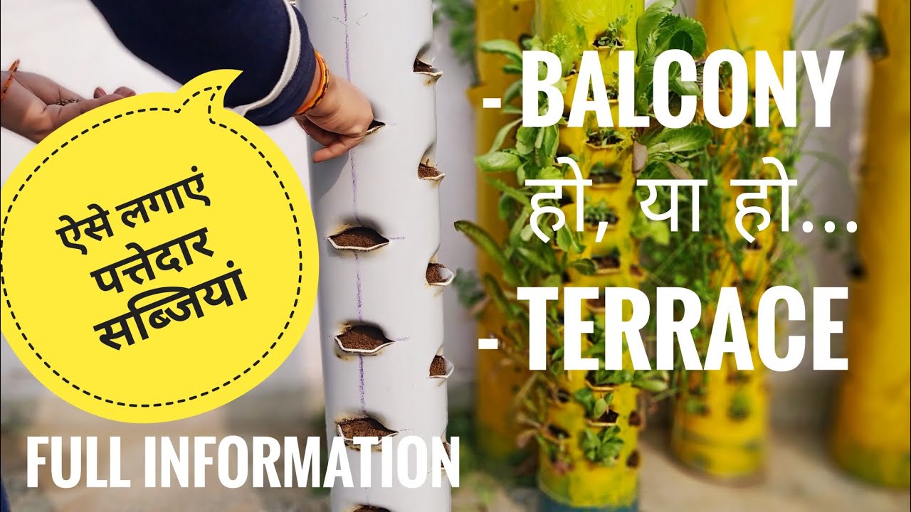Leafy Vegetables Towers - Full Demo Video #vegetablegardening # ...