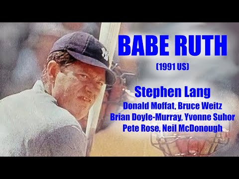 Babe Ruth (1991 US) Stephen Lang, Bruce Weitz, Donald Moffat, Pete Rose Yankees Red Sox yakyu Emmy