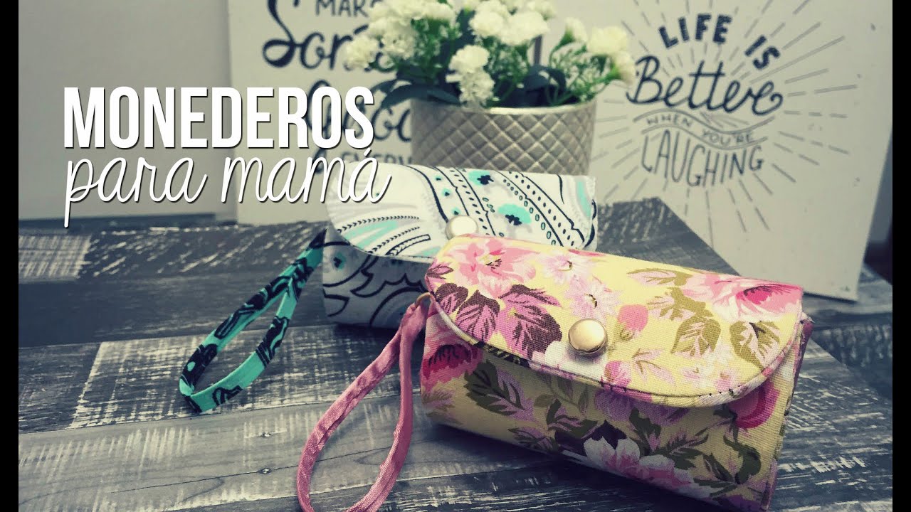 Monederos súper fáciles! - YouTube