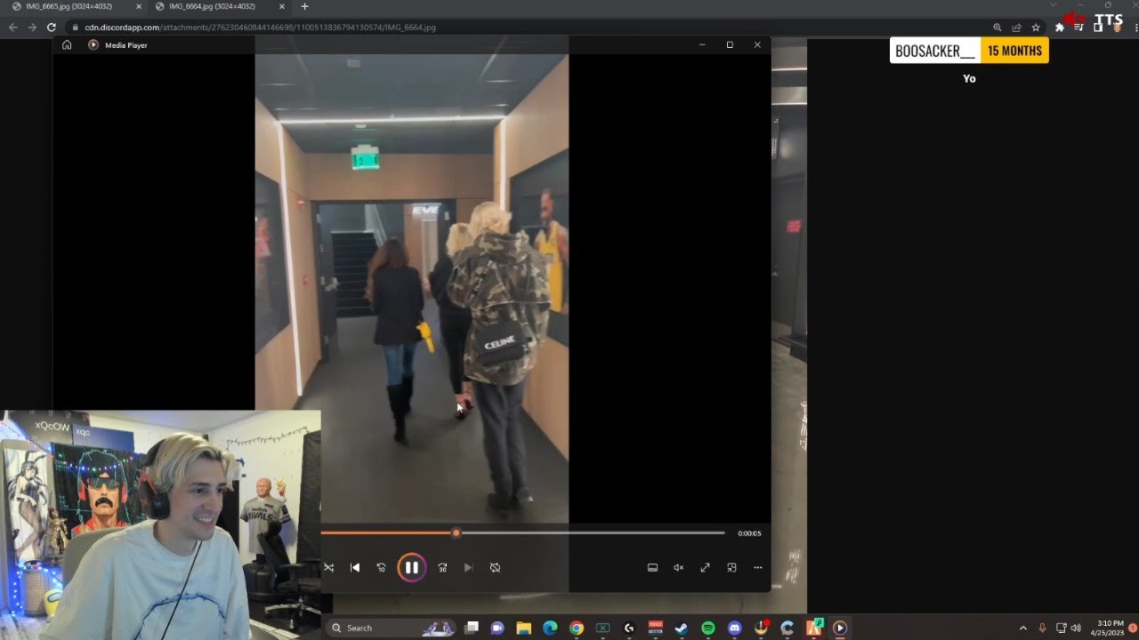 xQc shows the inside of the Lakers stadium - YouTube