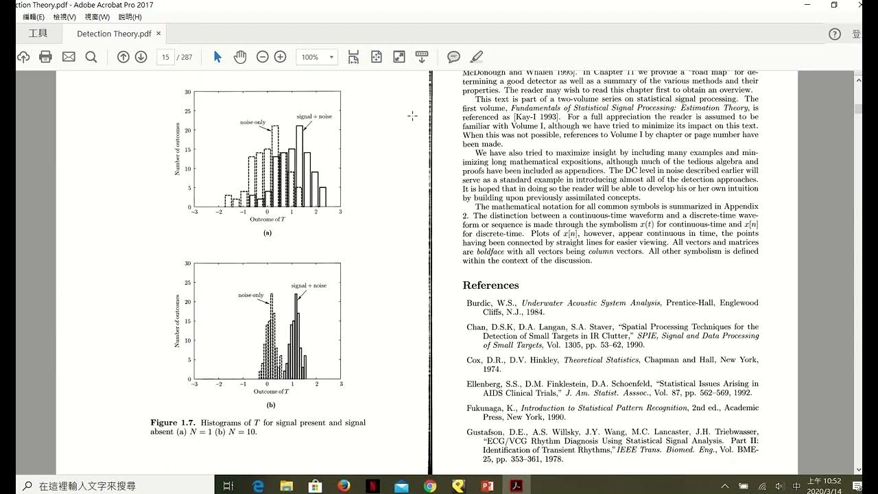 NTHU COM 5232 Detection and Estimation Theory 2023/02/23 - 2 - YouTube