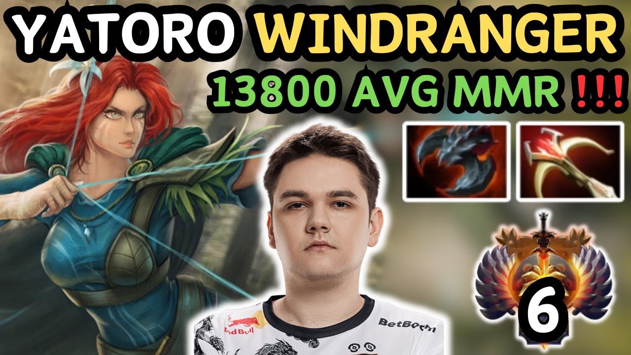 🔥 7.37c YATORO WINDRANGER Highlights Insane Play 🔥 Rank 6 Yatoro - Dota 2 - YouTube