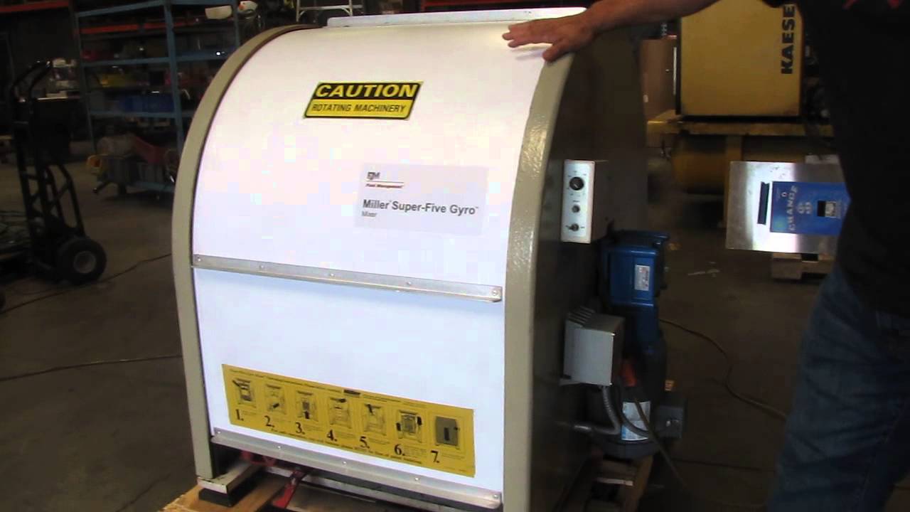 FM Fluid Management Super Five Gyro 5 gallon Paint Shaker Mixer red ...