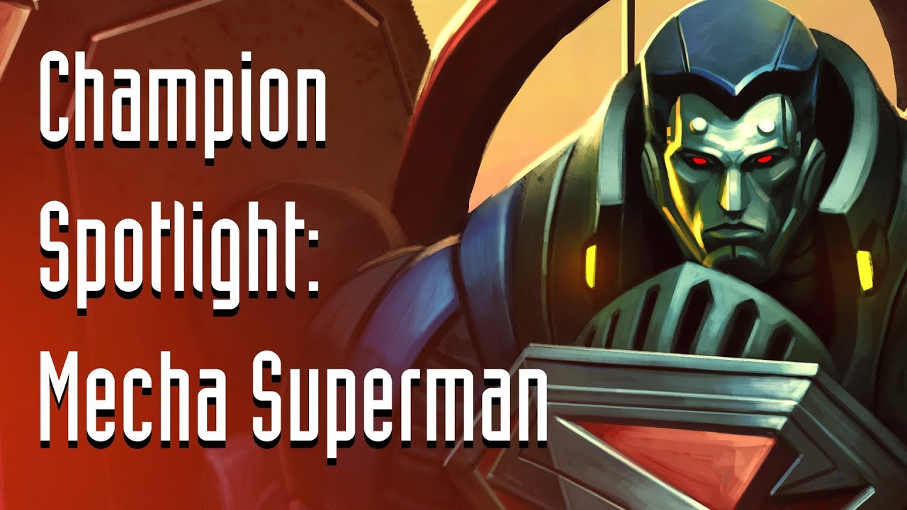 Infinite Crisis Champion Spotlight: Mecha Superman - YouTube