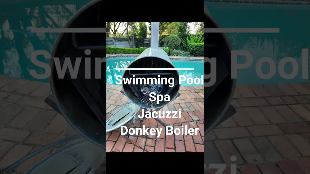 Swimming Pool, Jacuzzi Donkey Boiler - YouTube
