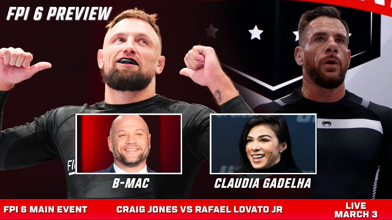 Craig Jones vs Rafael Lovato Jr Preview | Ground Control w/ B-Mac ...