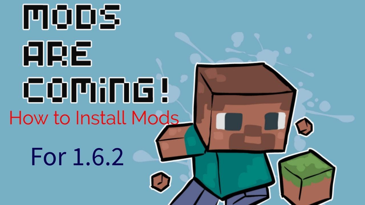 How to Install Mods on Minecraft 1.6.2 - [Mini-Map] - YouTube