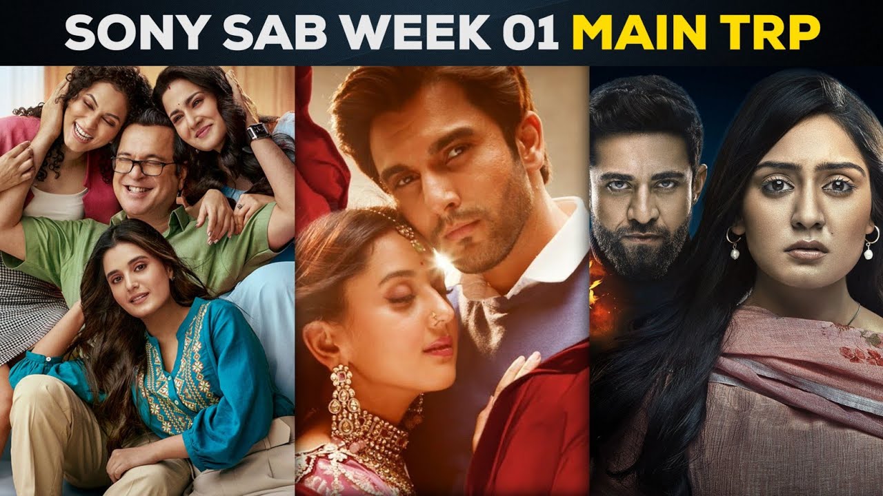 Sony Sab Week 01 TRP | Sab Tv TRP Of this Week - Telly Wave News - YouTube