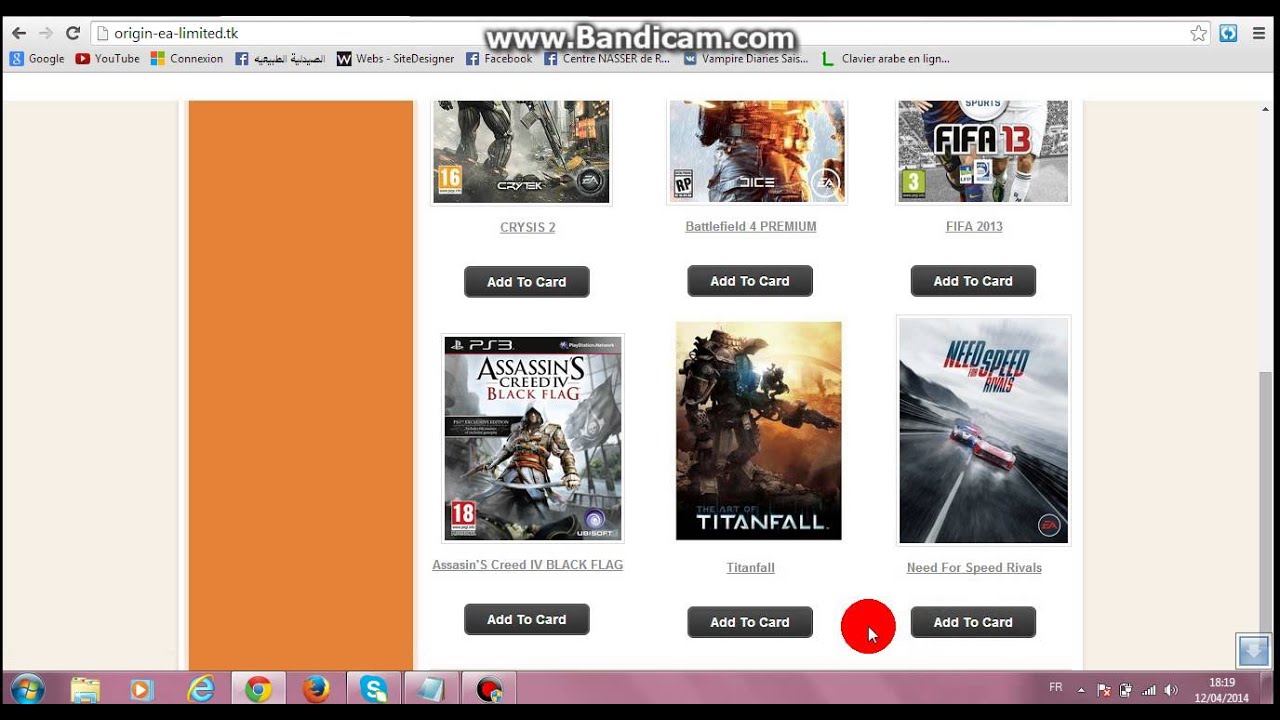 Free Keys Origin ! - YouTube