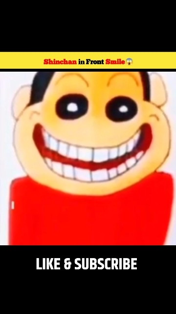 Shinchan in Front Smile😱#shinchan #cartoon #shorts #shortvideo # ...