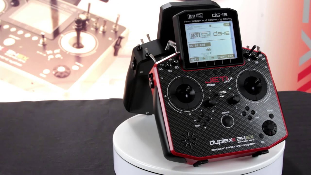 Product Spotlight: Jeti Duplex DS-16 Carbon Red/ Carbon Black - YouTube