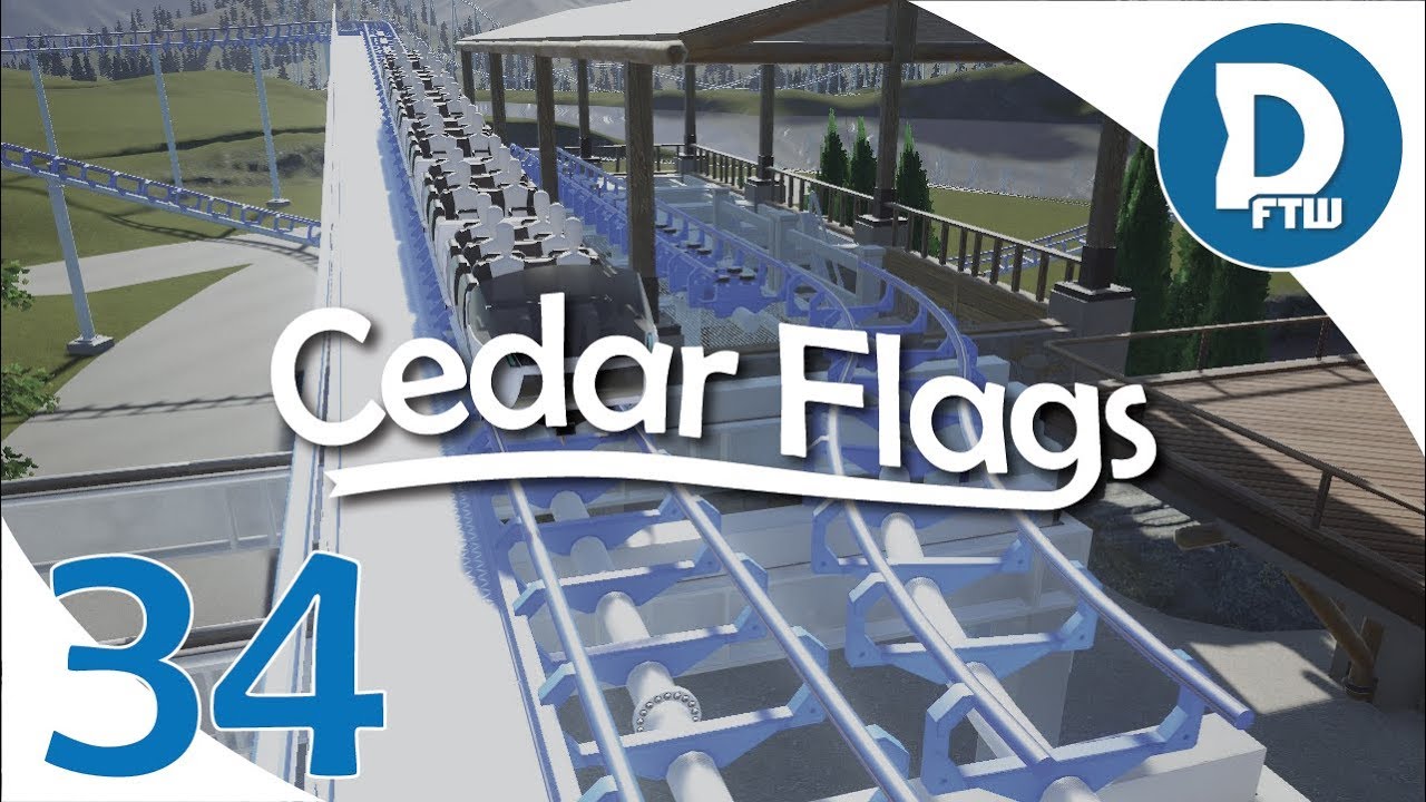 Let's Design Cedar Flags Ep. 34 - Building a Roller Coaster Transfer ...