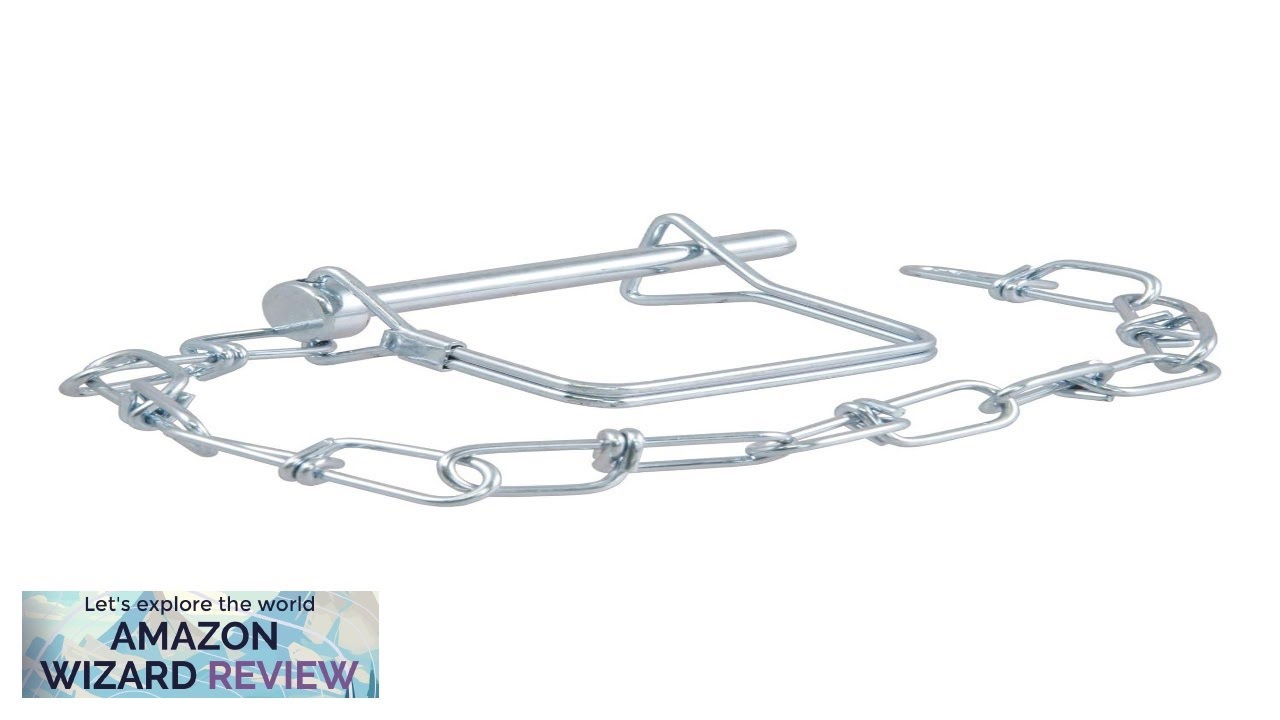 CURT 25012 Trailer Coupler Pin with 12-Inch Chain 1/4-Inch Diameter x 2 ...