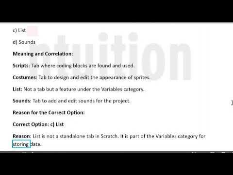 Scratch I Computer Science I Class 3 I NCERT I CBSE - YouTube
