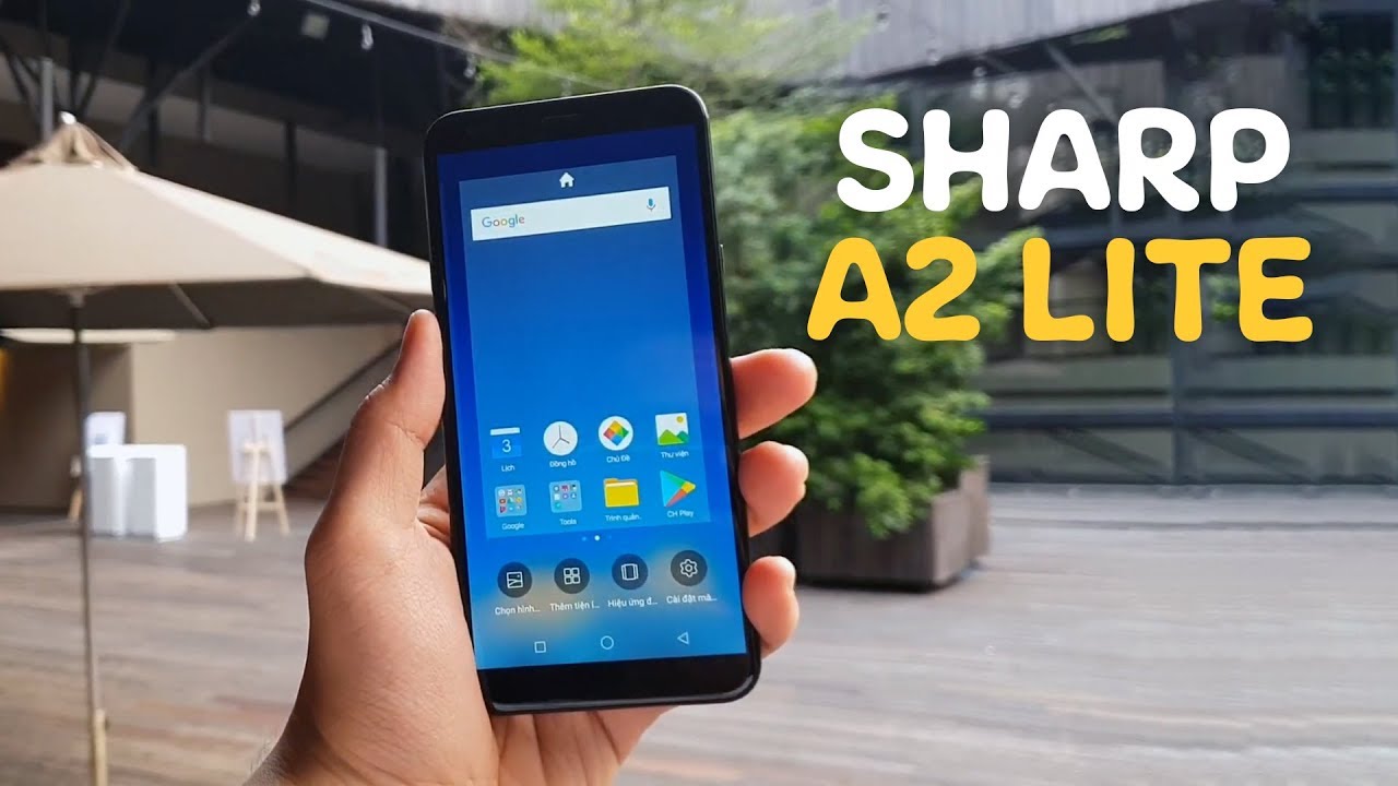 Sharp A2 Lite: Camera kép, màn hình Fullview, giá 3,9 triệu - YouTube