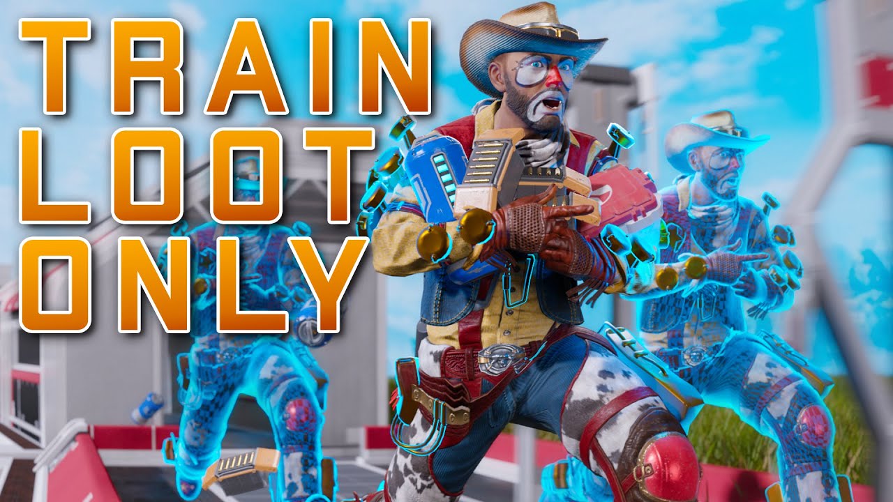 Winning with TRAIN ONLY LOOT in Apex Legends - YouTube