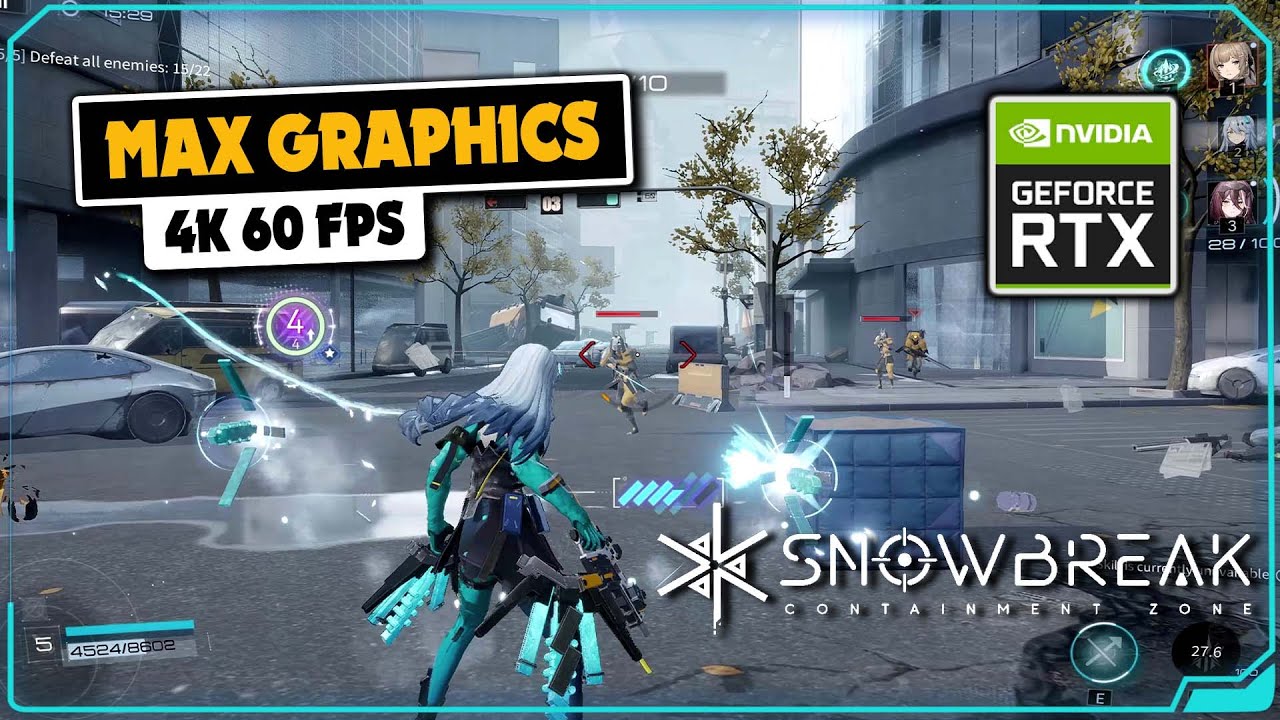 Snowbreak: Containment Zone Gameplay Ultra Graphics PC 4K 60FPS 2025 ...