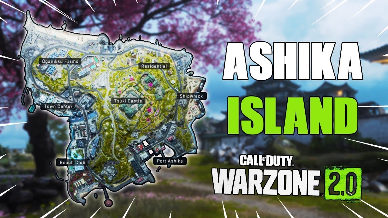 Novo Trailer com IMAGENS EXCLUSIVAS do MAPA ASHIKA ISLAND no WARZONE 2. ...