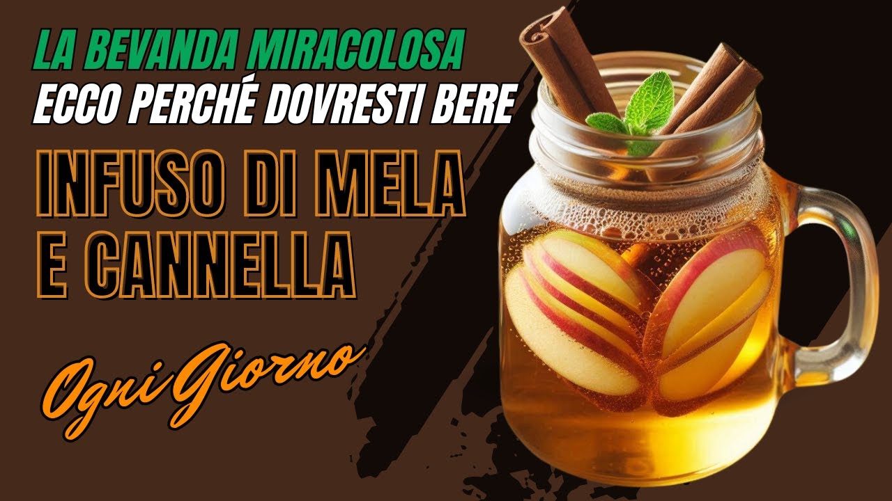 🍏La Bevanda Miracolosa: Ecco Perché Dovresti Bere Infuso di Mela e ...