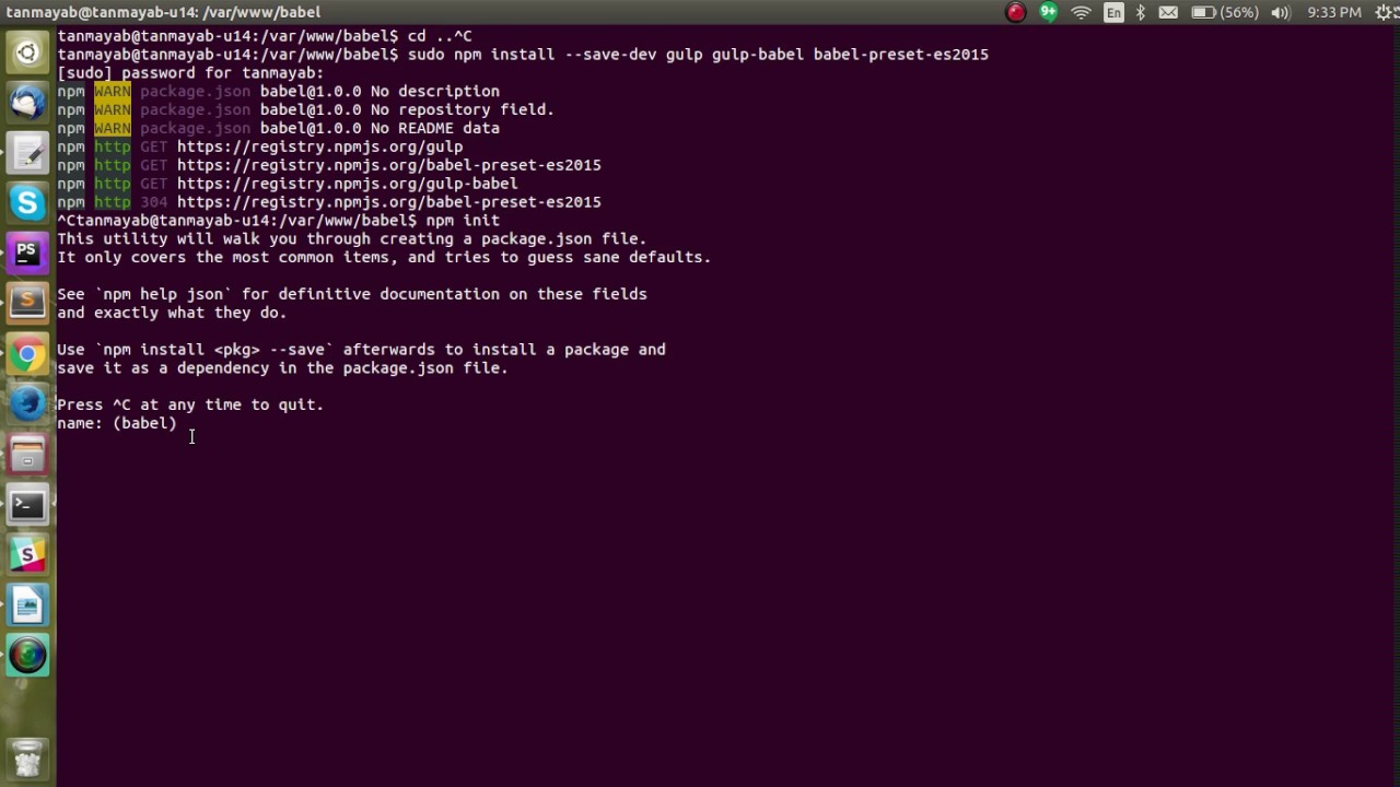 Babel Using Gulp Youtube