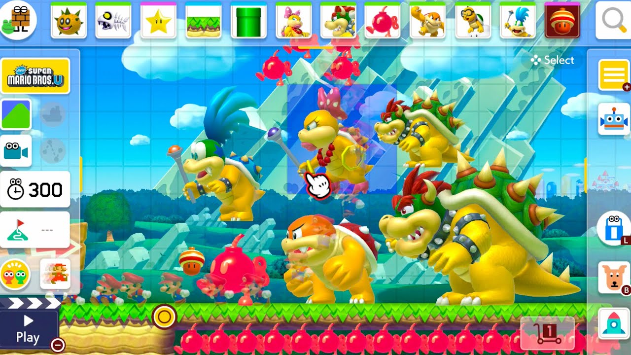 Super Mario Maker 2 - Course Maker Experiment! - YouTube