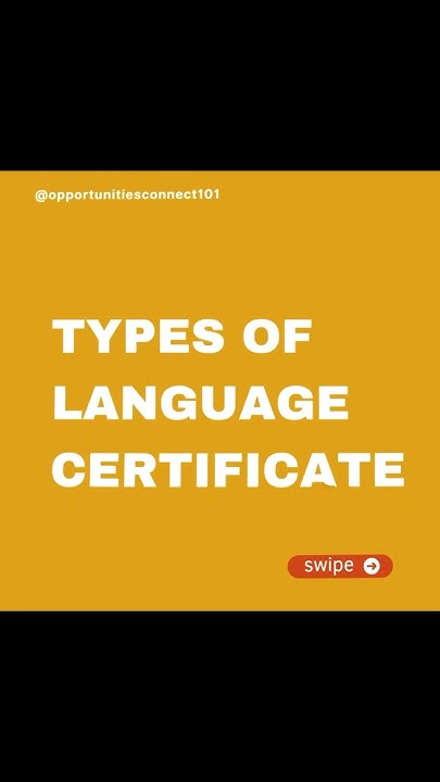 English language proficiency | Different types of language test . - YouTube