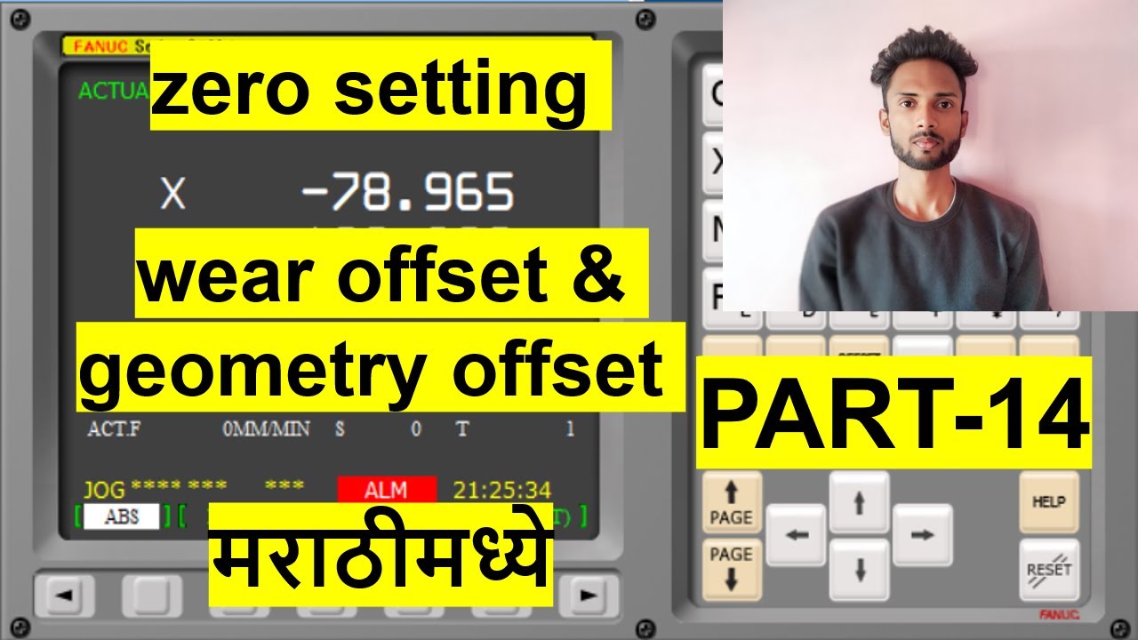 WEAR OFFSET II OFFSET IN CNC II #cnc #cncmachine #cncprogramming - YouTube