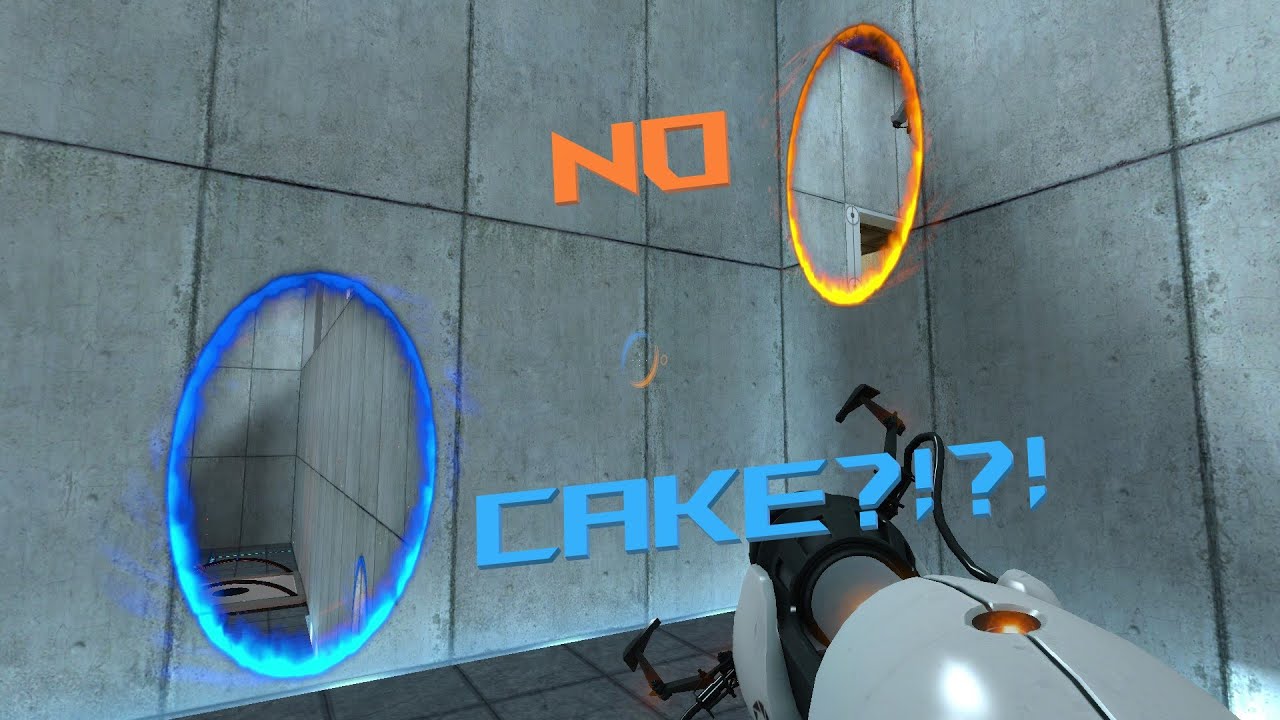 The cake is a LIE!?!?!?!??! -Portal - YouTube