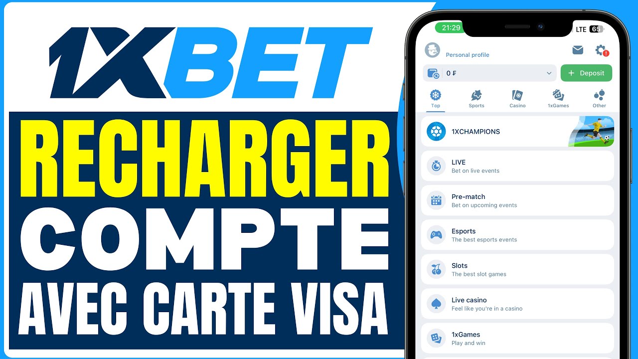 Comment Recharger Son Compte 1xbet Avec Sa Carte Visa ( 2025 ) - YouTube