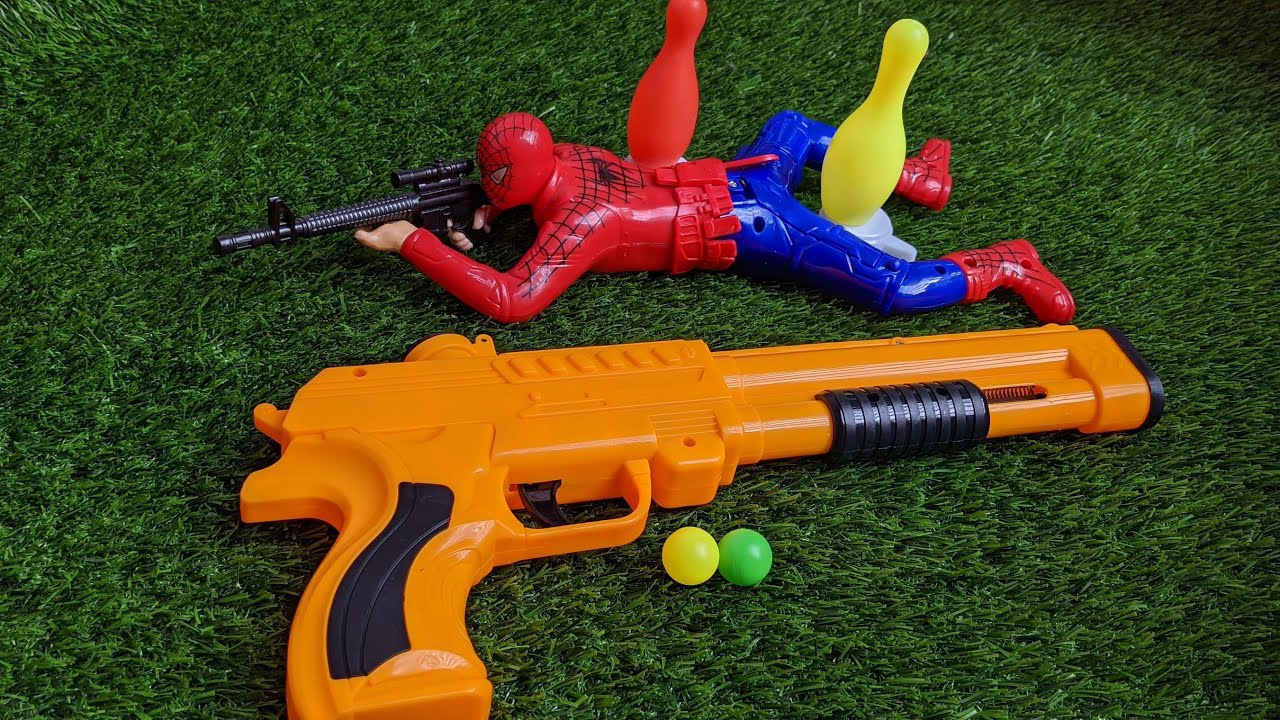 Ball Bullet Machine Gun Toy | Realistic Sniper Ball Bullet Plastic Toy ...