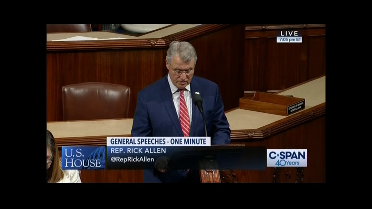 Rep. Rick Allen (GA-12) Highlights Nuclear Energy in Georgia's 12th ...