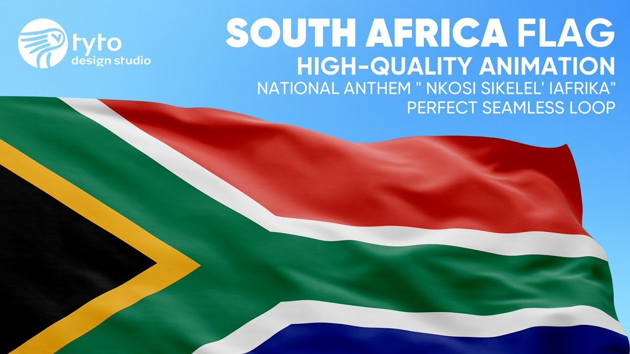 South Africa Flag Animation - YouTube