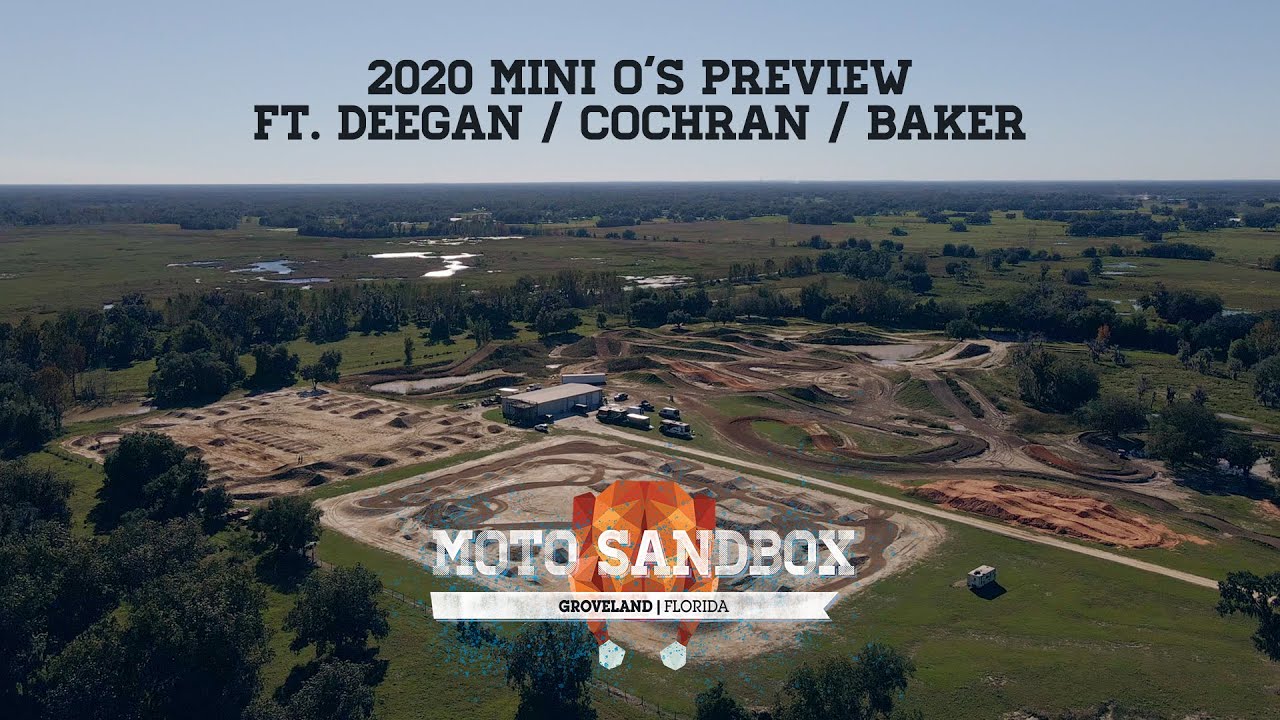 2020 Mini O's Warmup at Moto Sandbox ft. Deegan /Cochran / Baker - YouTube