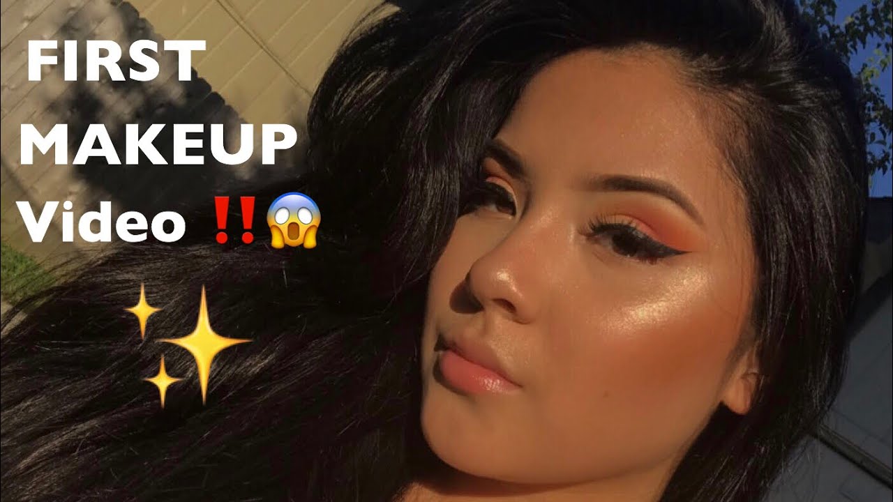 First makeup tutorial! 💗💥 - YouTube