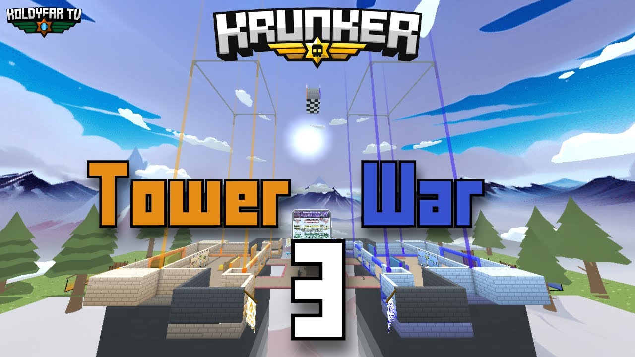 TOWER WAR 3! | Custom Krunker - YouTube