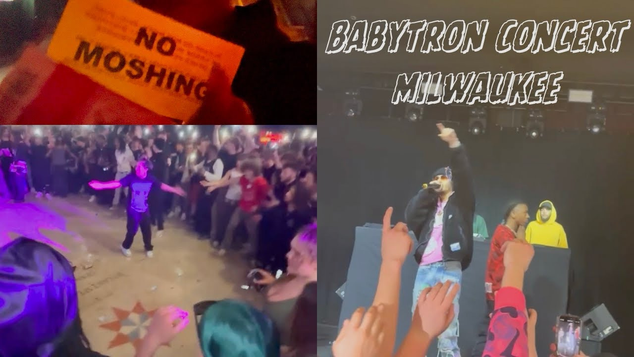 babytron concert | mini vlog - YouTube