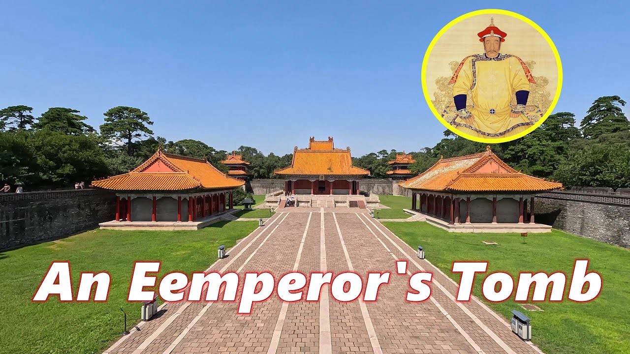 The tomb of an Emperor, The final resting place of Nurhaci, A Chinese ...