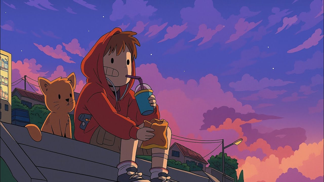 Lo-fi Sunset Vibes 🌇 | Chill Beats to Relax, Study, and Unwind With ...