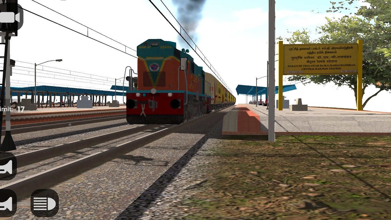 Wdm3d Gooty with Utkrist Express. Indian Railway Train Simulator ...