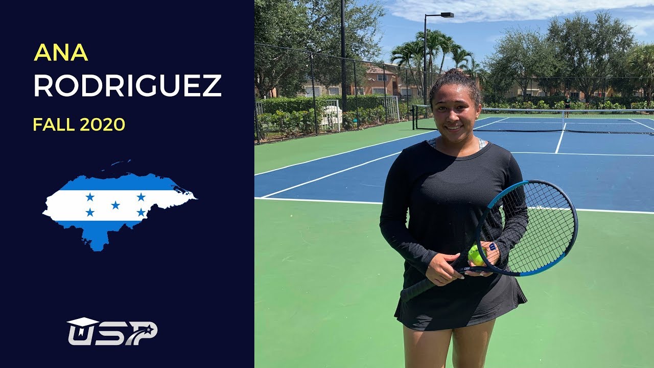 Ana Rodriguez - College Tennis Recruiting Video - Fall 2020 - YouTube