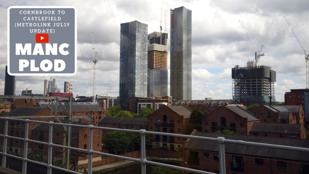Cornbrook to Castlefield on Metrolink | Manchester [4K60fps] - YouTube