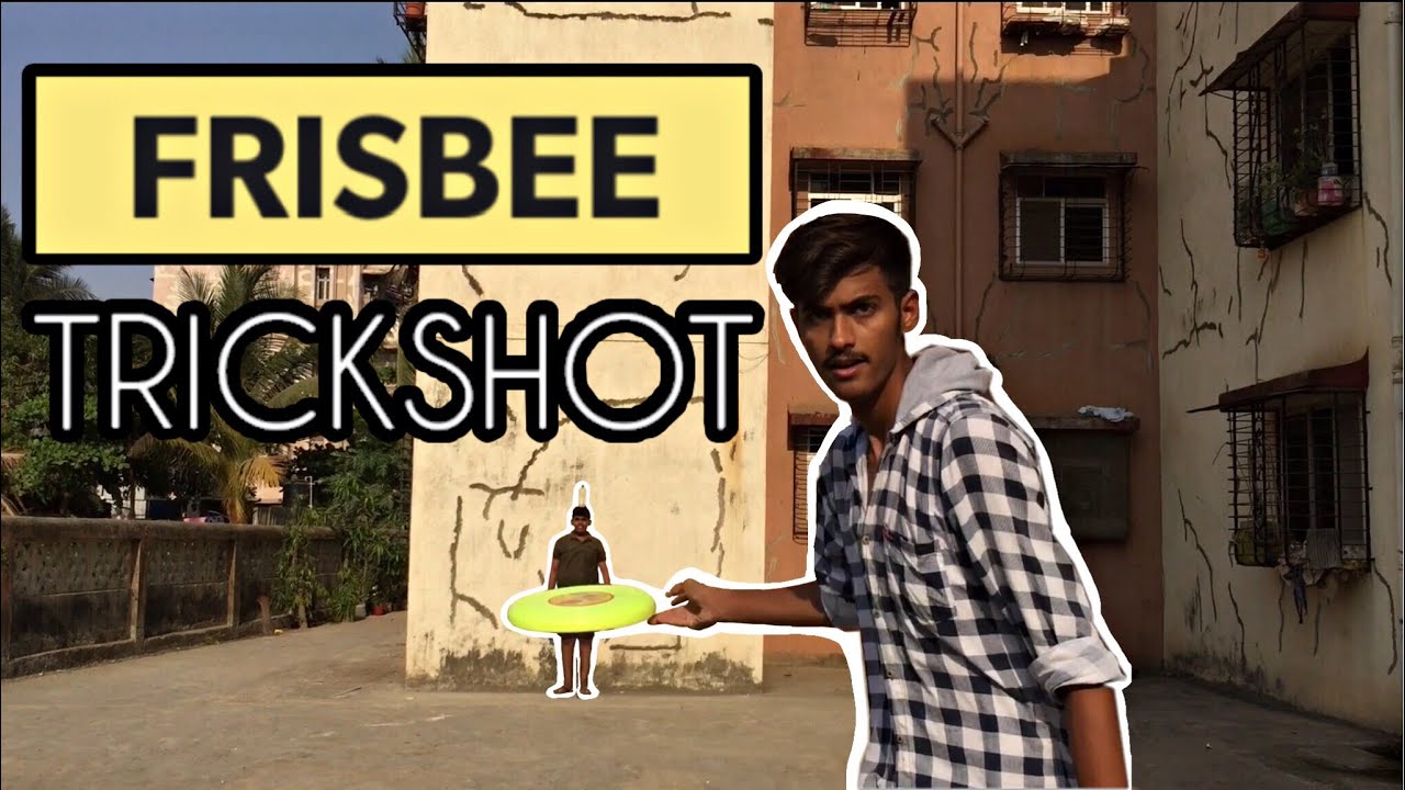 FRISBEE TRICKSHOT | DUDE PERFECT JR - YouTube