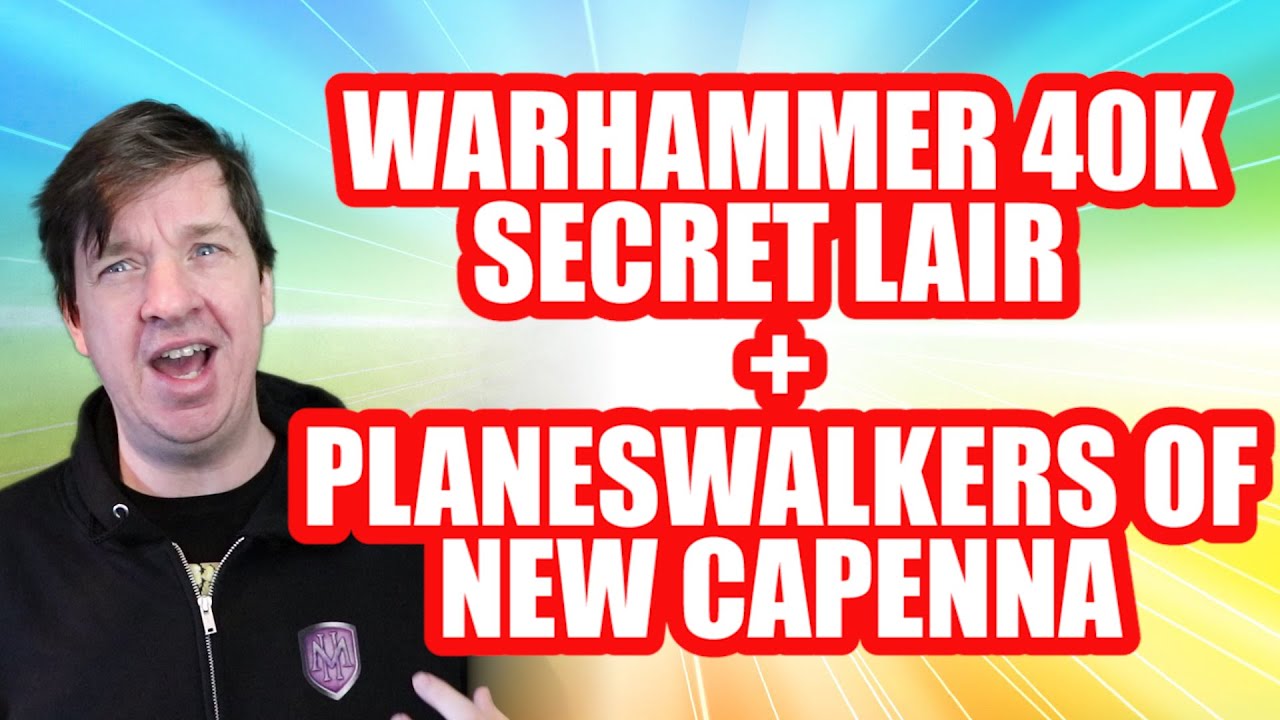 Warhammer 40K Secret Lair, Richard Garfield Buyout, Planeswalkers of ...