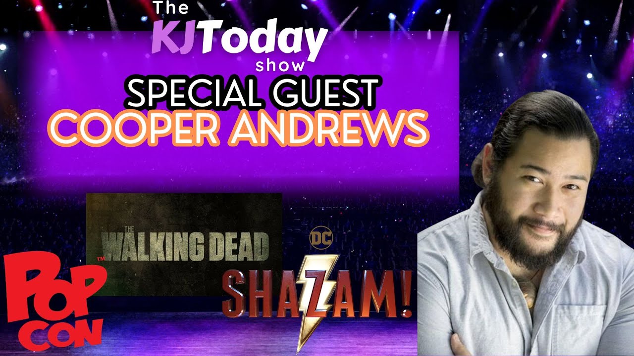 KJ TODAY PopCon Series: Cooper Andrews - YouTube
