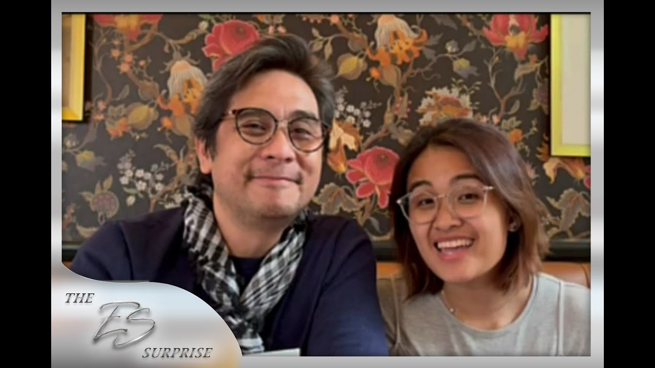 Erik Santos receives a message from bosses Direk Lauren and Cory ...