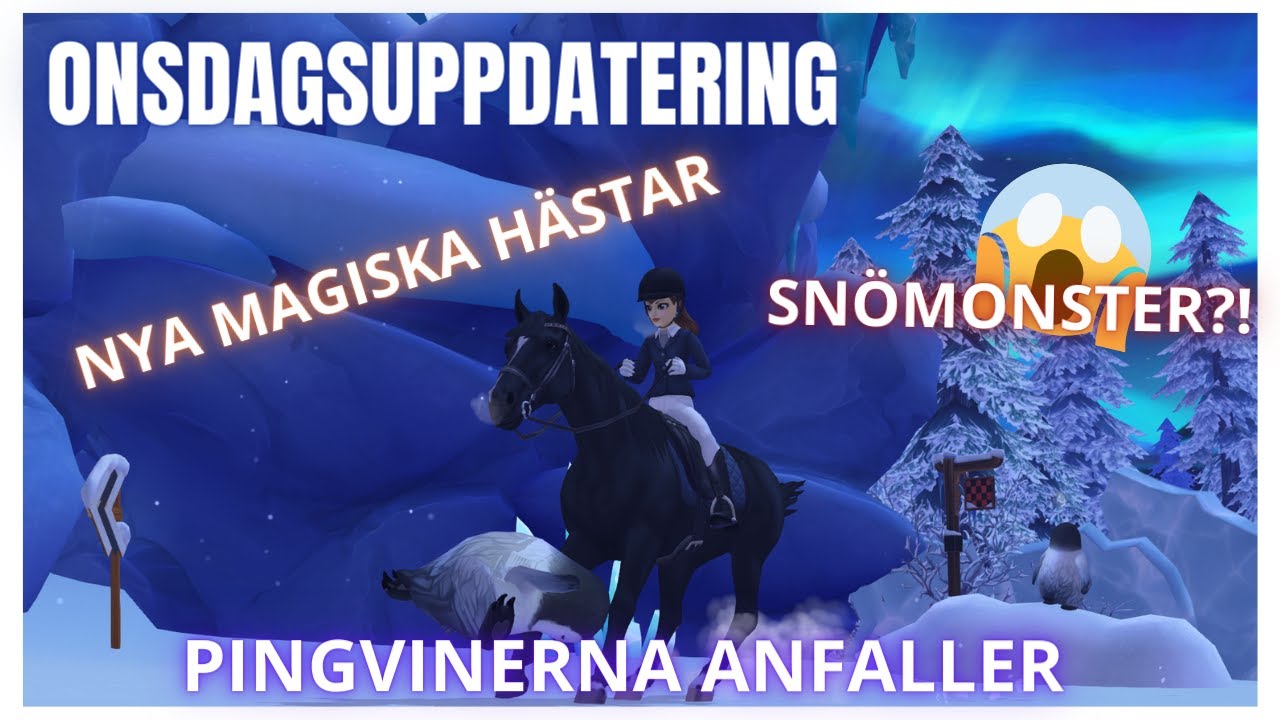 SSO - Nya magiska hästar, snömonster & pingviner som bits - YouTube