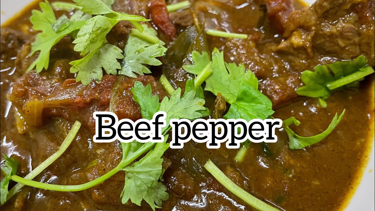 Beef pepper curry kerala style / നല്ല നാടൻ ബീഫ് കറി /restaurant style ...