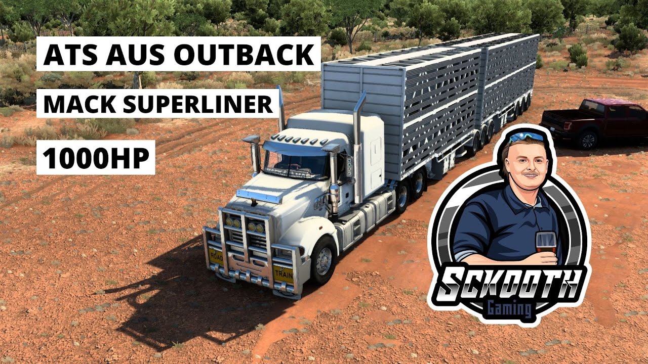 American Truck Simulator - Australian Outback Mod - Mack Superliner B ...