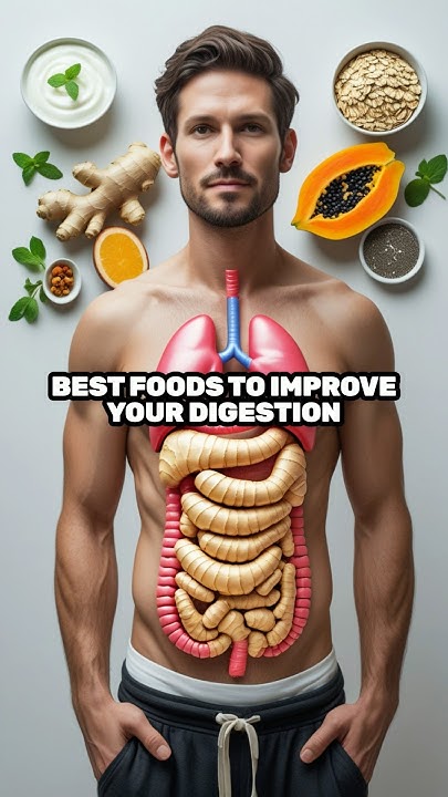 Best foods to improve your digestion 💩 #GutHealth #DigestiveHealth #HealthyFoods # ...