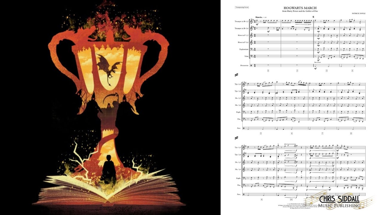 HOGWARTS MARCH from Harry Potter and the Goblet of Fire - Patrick Doyle ...